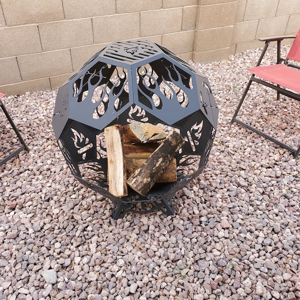 Fire Pit Sphere - Etsy