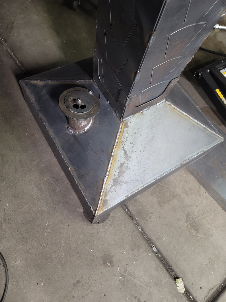 Smudge Pot DXF File: 2-piece Waste Oil Burner Plans (digital Download ...