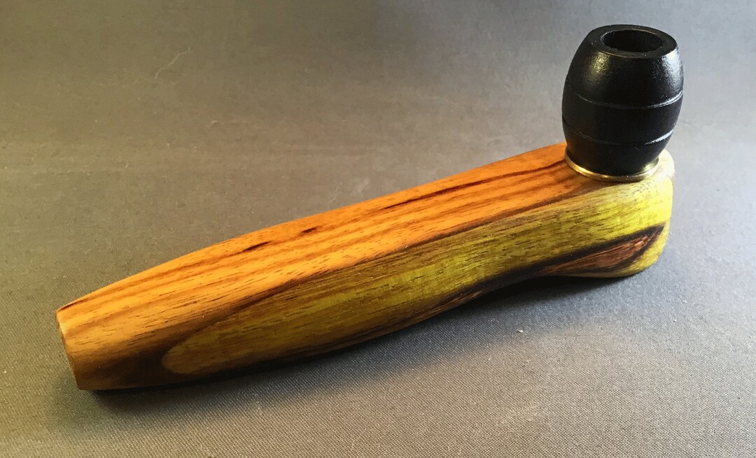 Exotic Hardwood Wood Pipe With Detachable Bowl - Etsy