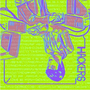 Hackers Movie Poster Minimalist Fan Art | Etsy