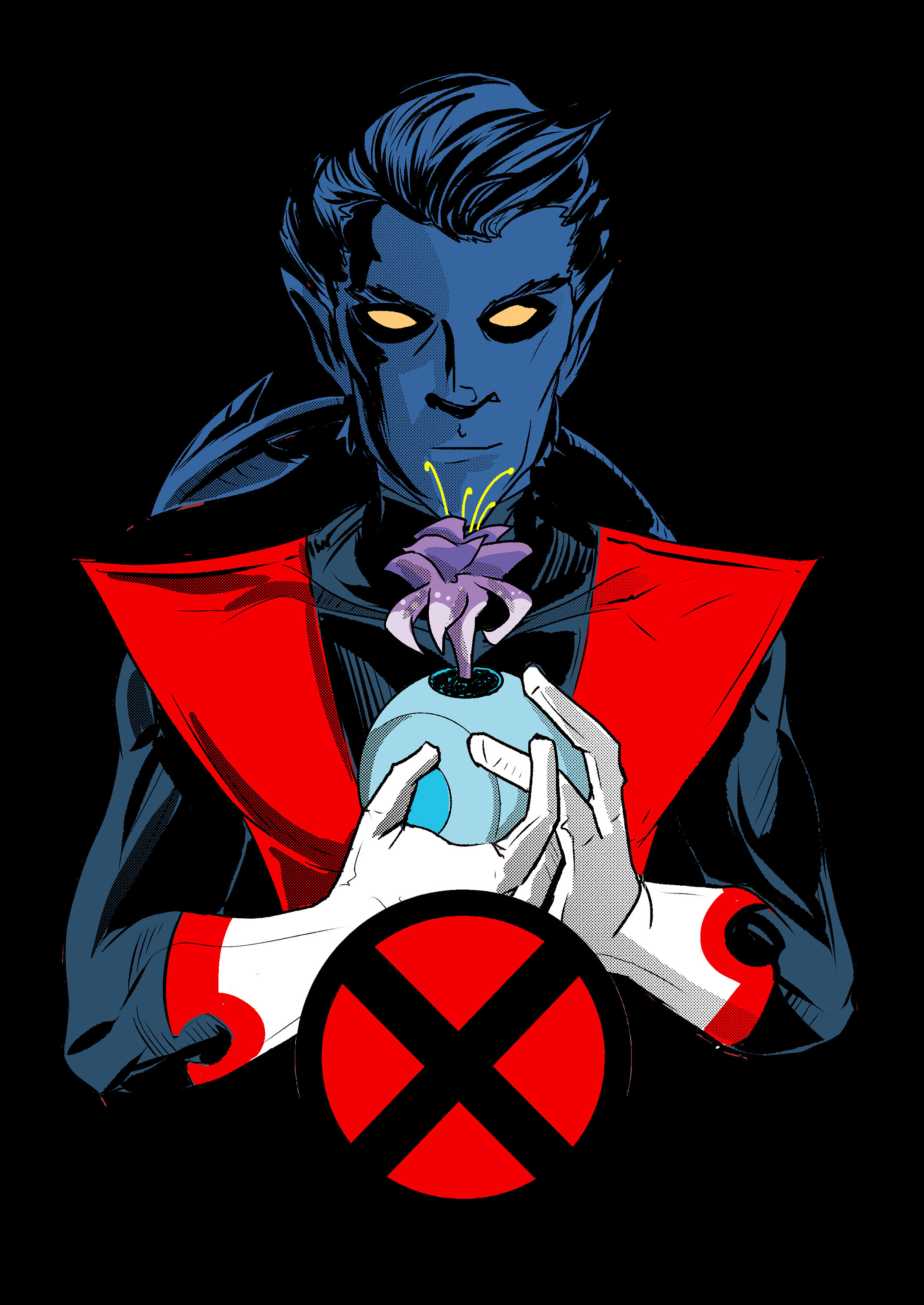 X-Men Nightcrawler Welcome to Krakoa Magnet - Etsy 日本