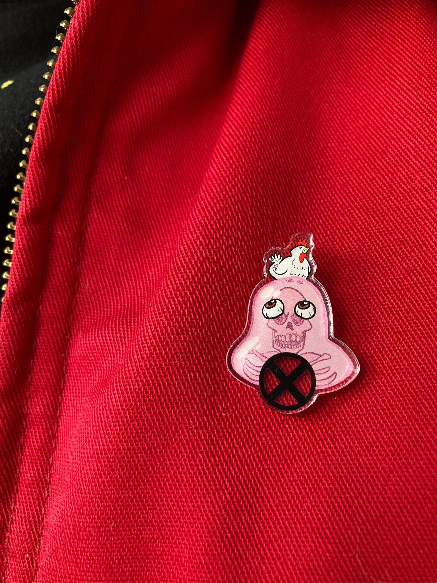 Glob Herman Acrylic Pin - Etsy