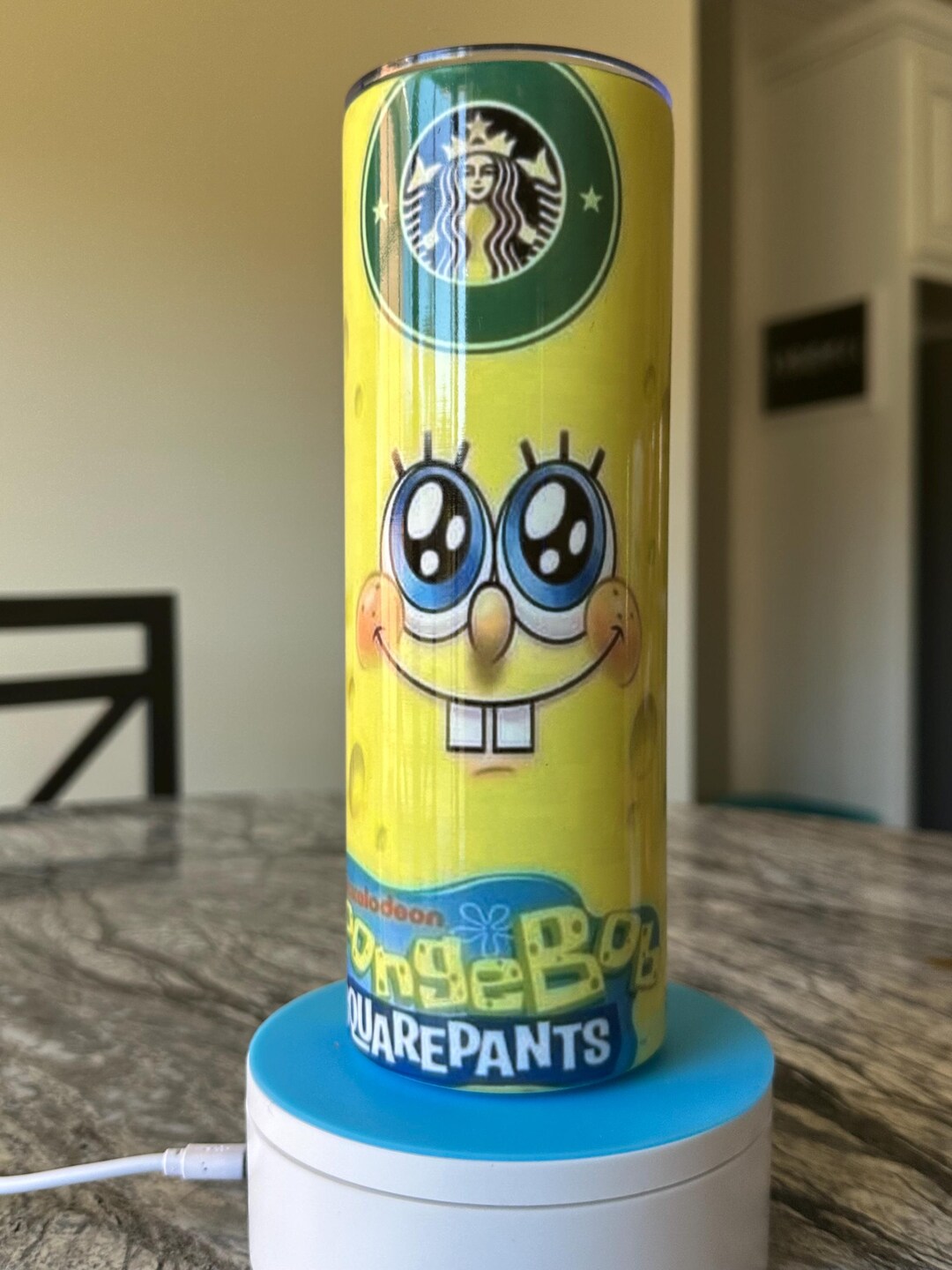 Spongebob Starbucks - Etsy