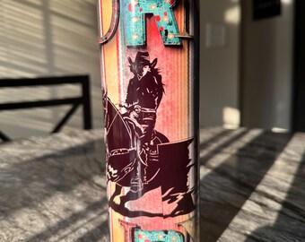 24 Oz Barrel Racing Tumbler - Etsy