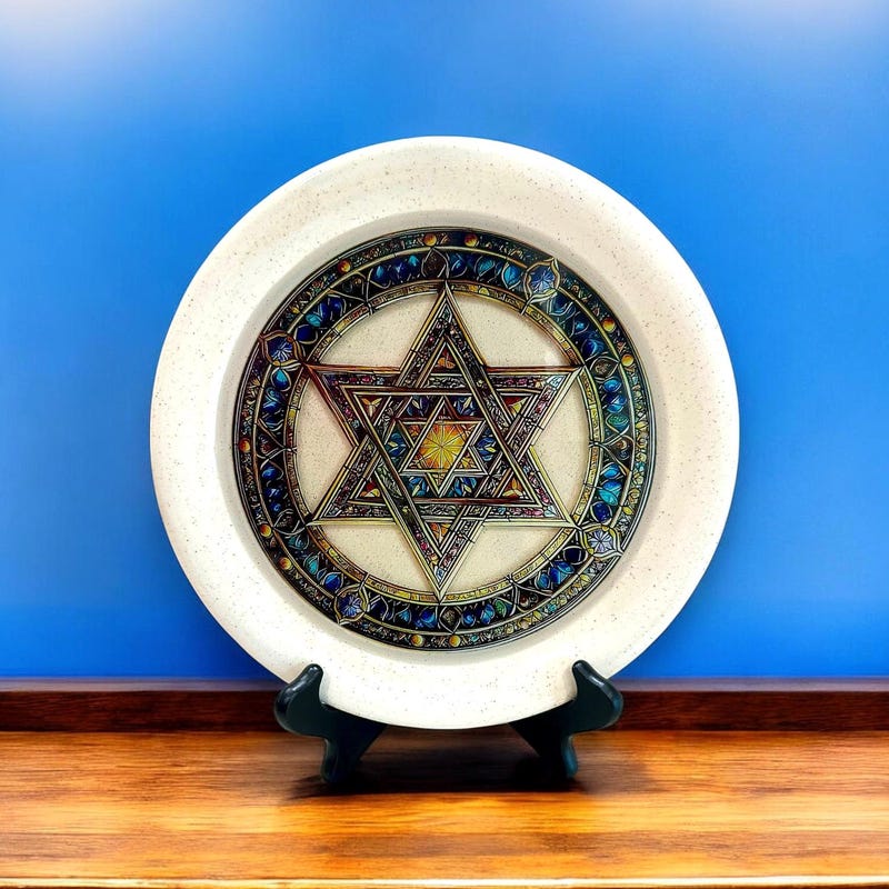 Ceramic Seder Plate - Etsy