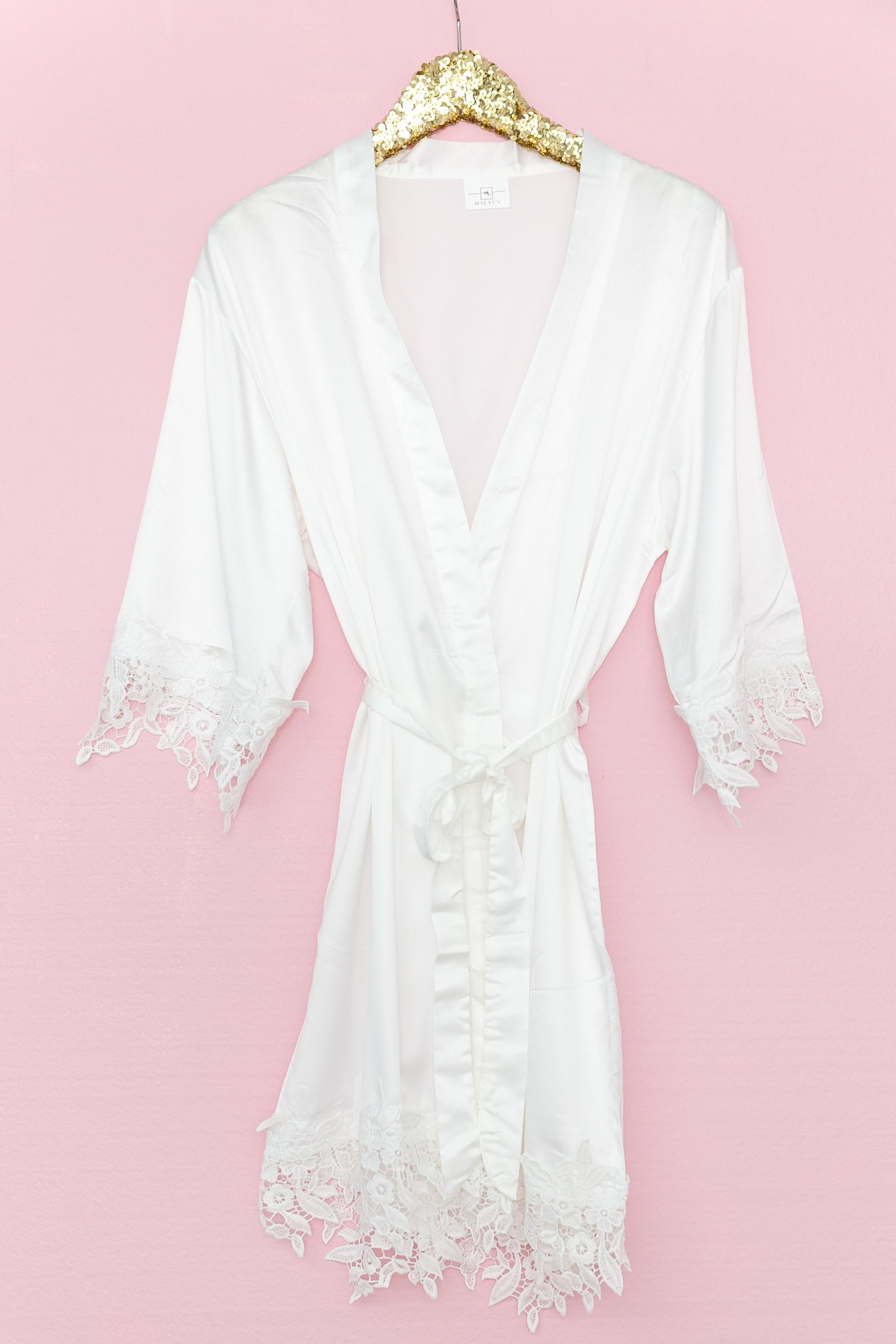 White Lace Robe White Robe Bride Robe Bridal Robe - Etsy