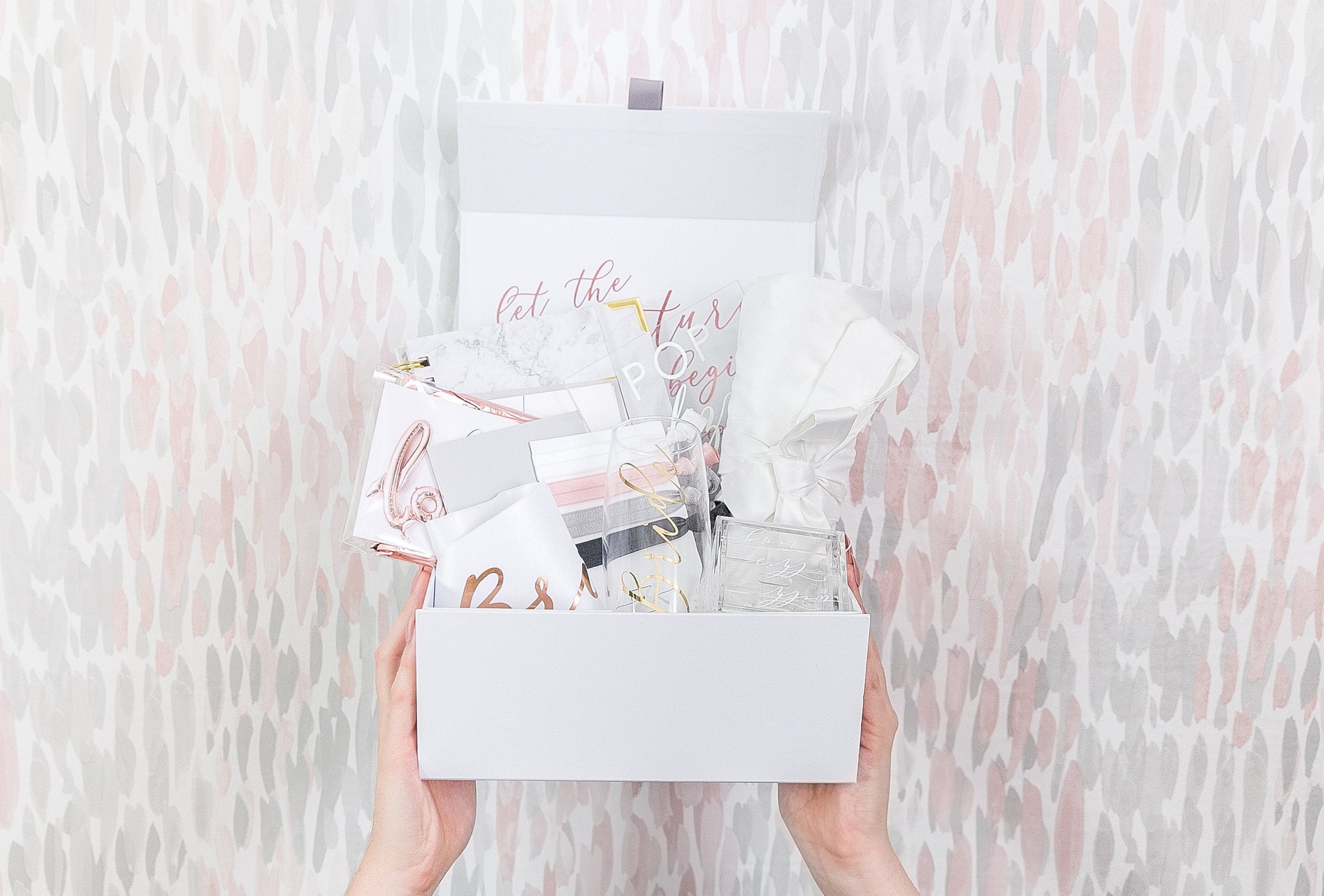 Gift Box for Brides Engagement Gift Box Bridal Shower Gift - Etsy