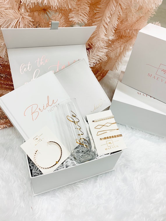 Gift Box for Brides Engagement Gift Box Bridal Shower Gift - Etsy