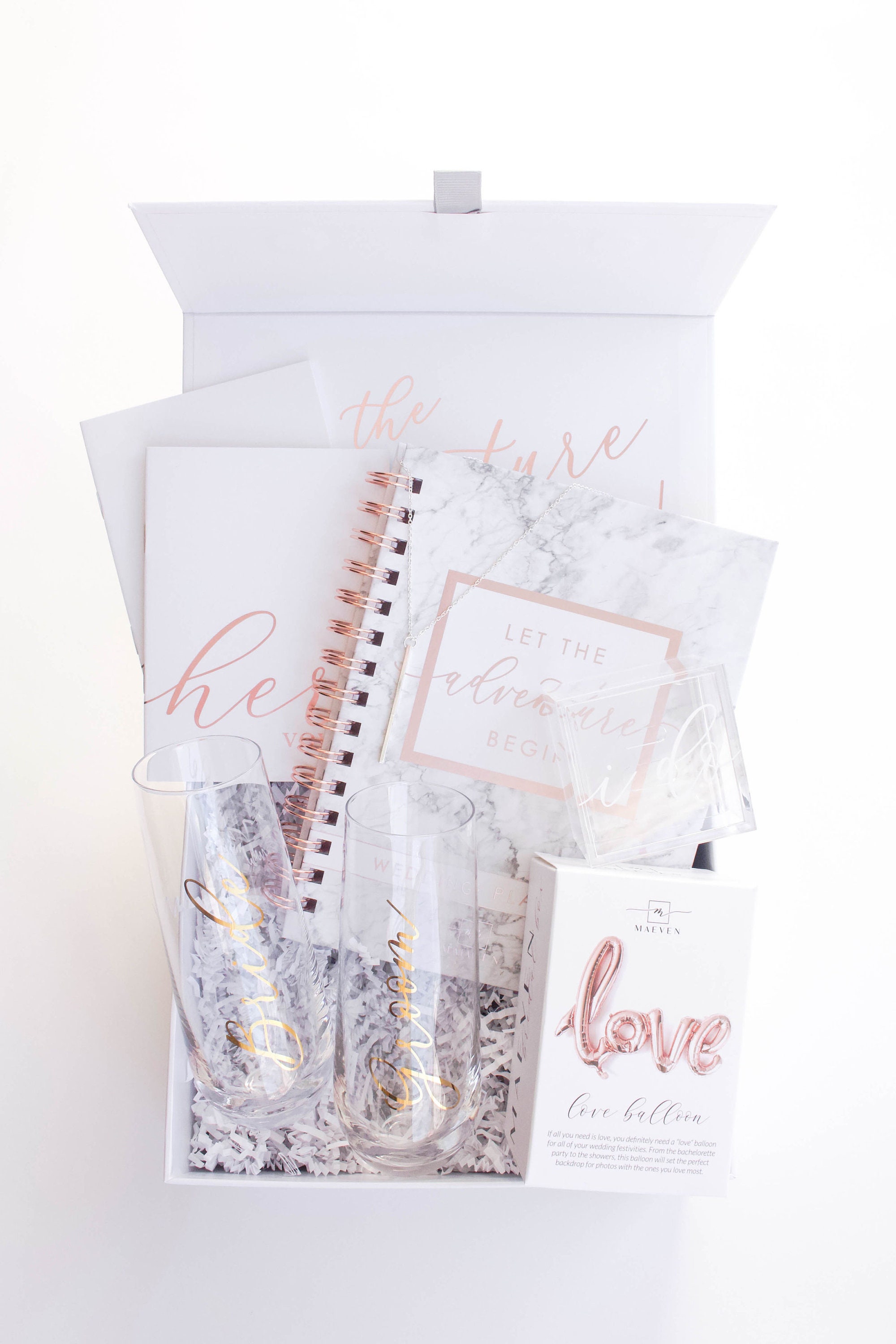 Gift Box for Brides Engagement Gift Box Bridal Shower Gift | Etsy