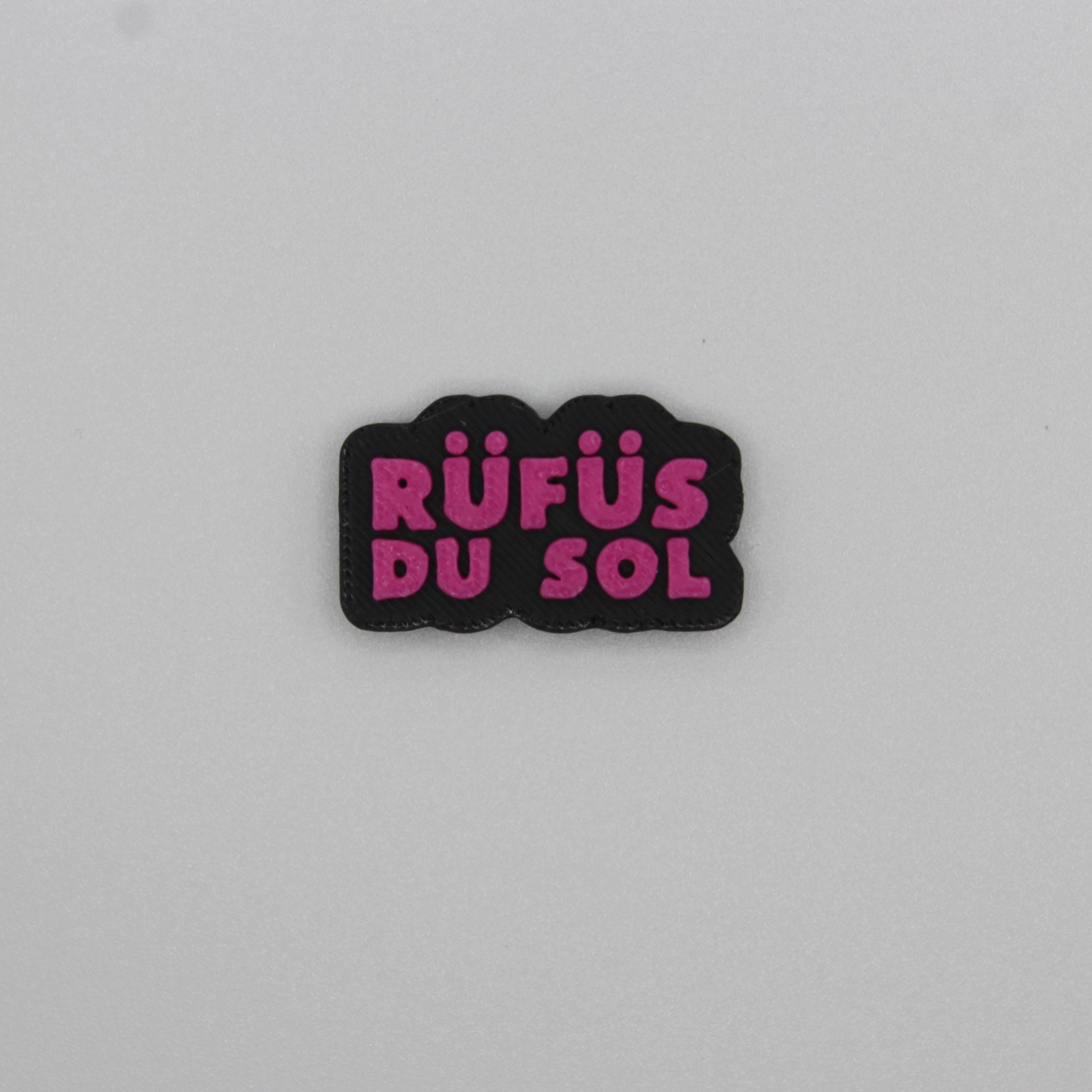 Rufus Du Sol Logo Kandi Bead 3D Printed DJ Festival Accessory - Etsy