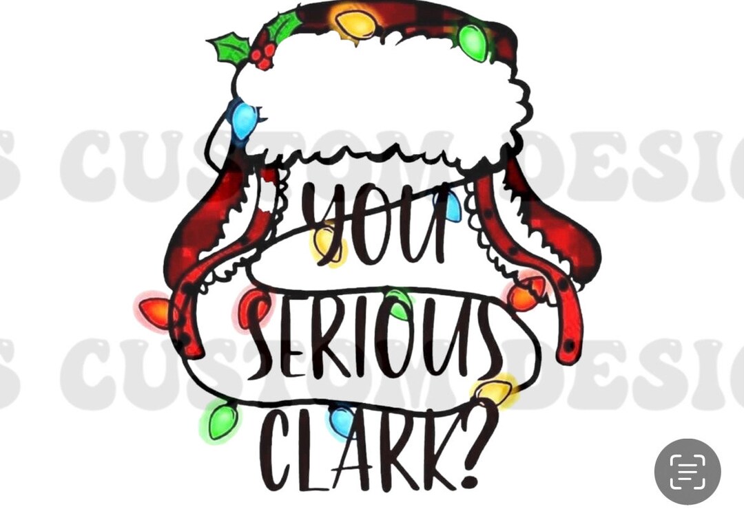 You Serious Clark 4 Decal UV DTF Print - Etsy