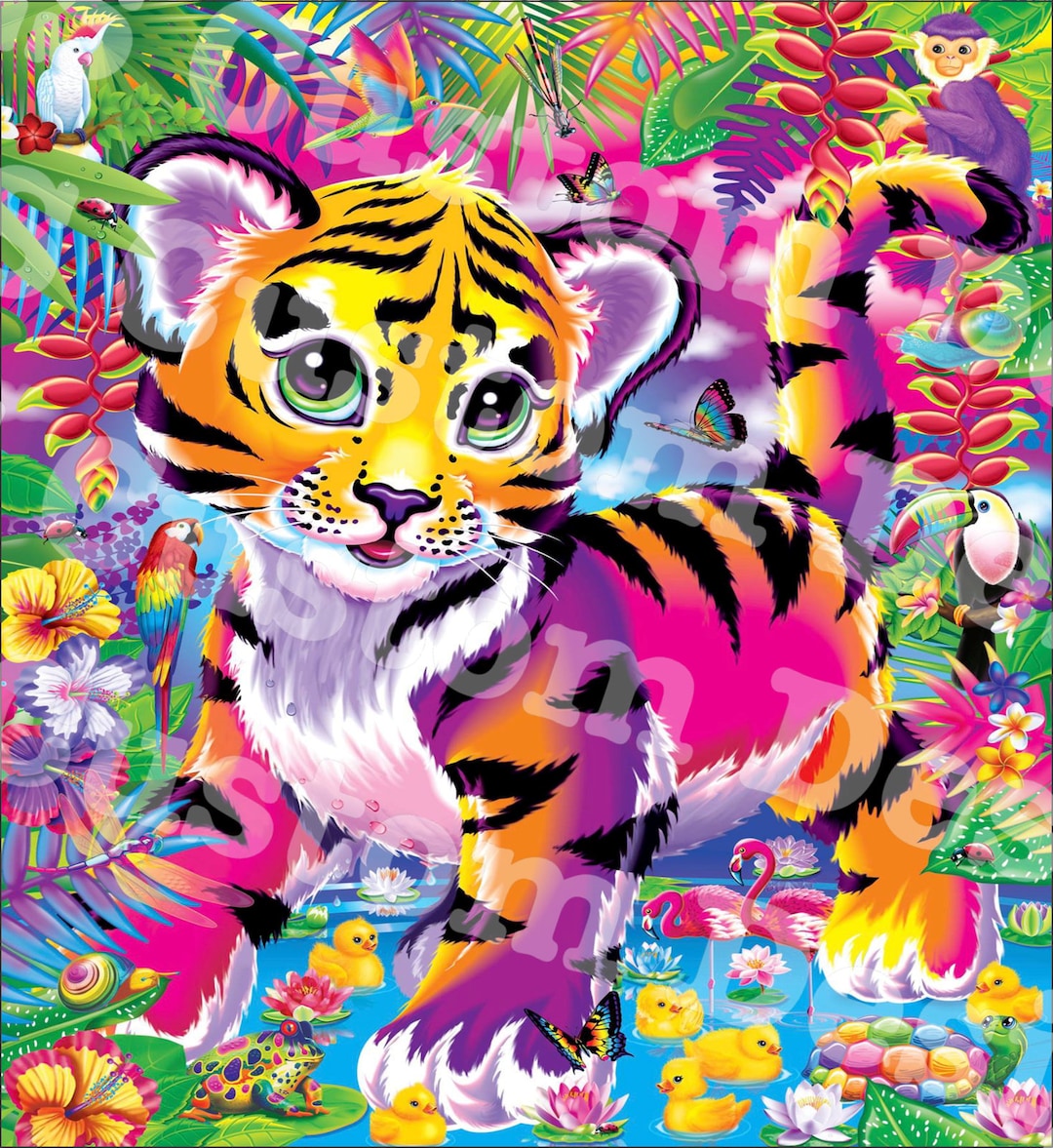 90's Tiger 20 Ounce Skinny Tumbler Vinyl Wrap - Etsy