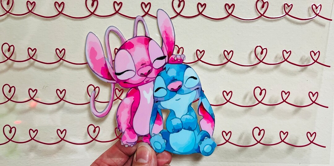 G1 Alien Hugs With Hearts UV DTF Wrap - Etsy