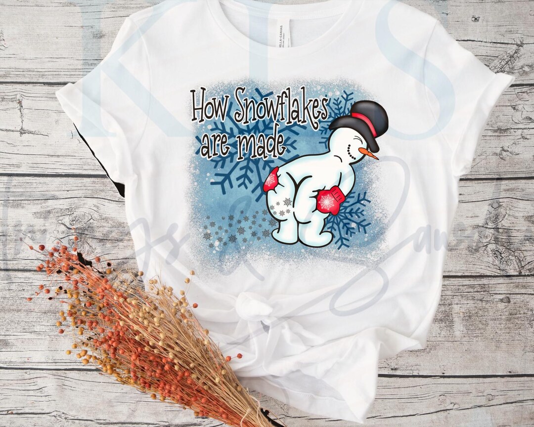 How Snowflakes Are Made Ready to Press DTF Print - Etsy