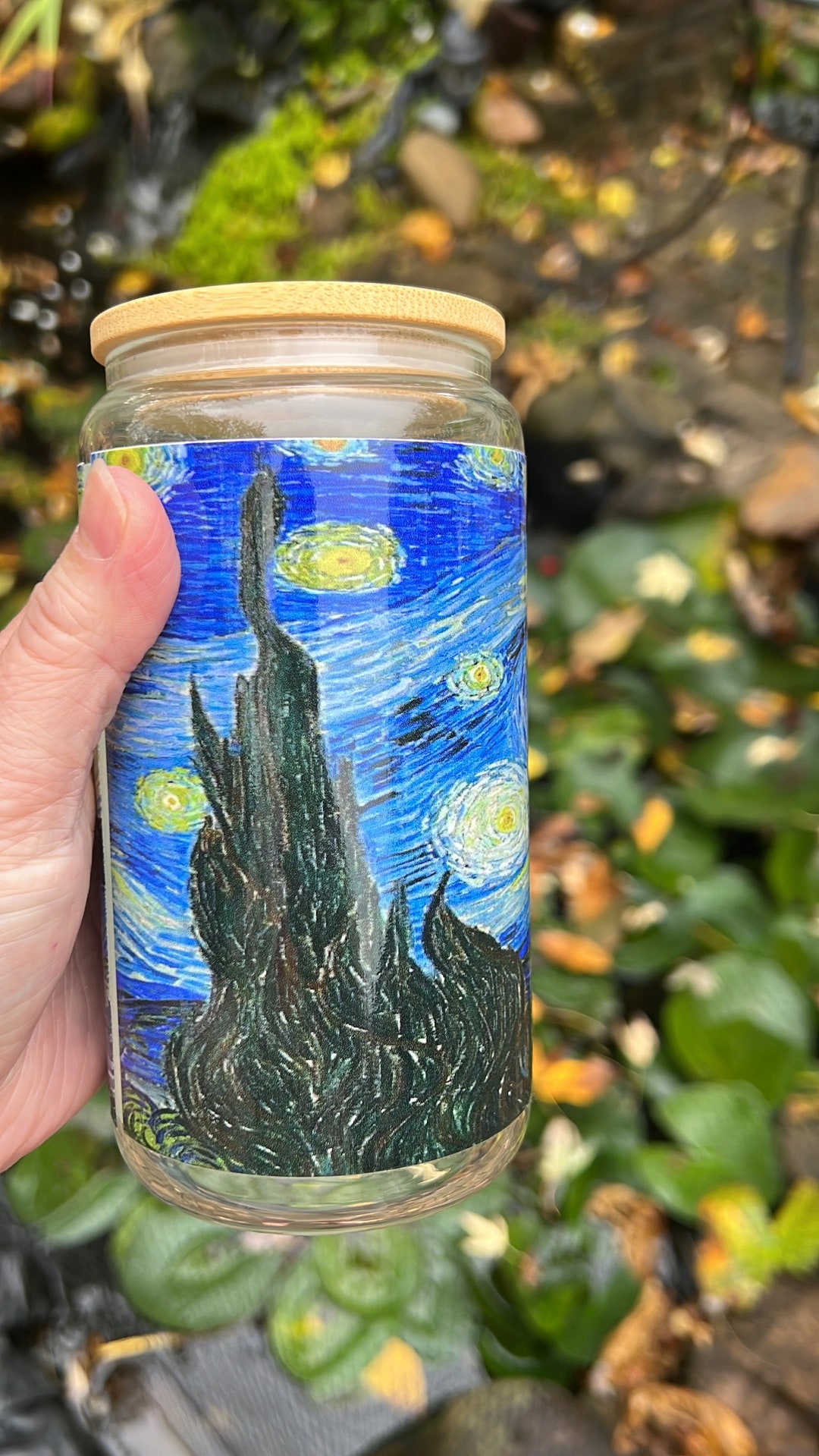 Scary Starry Night Sky UV DTF Print - Etsy