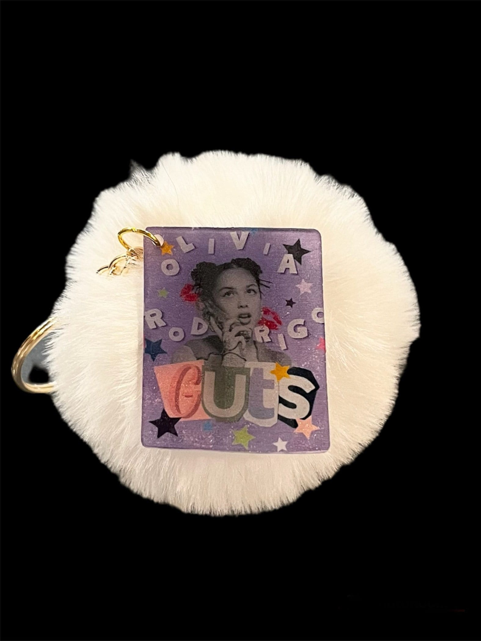 Olivia Rodrigo Puff Keychain - Etsy