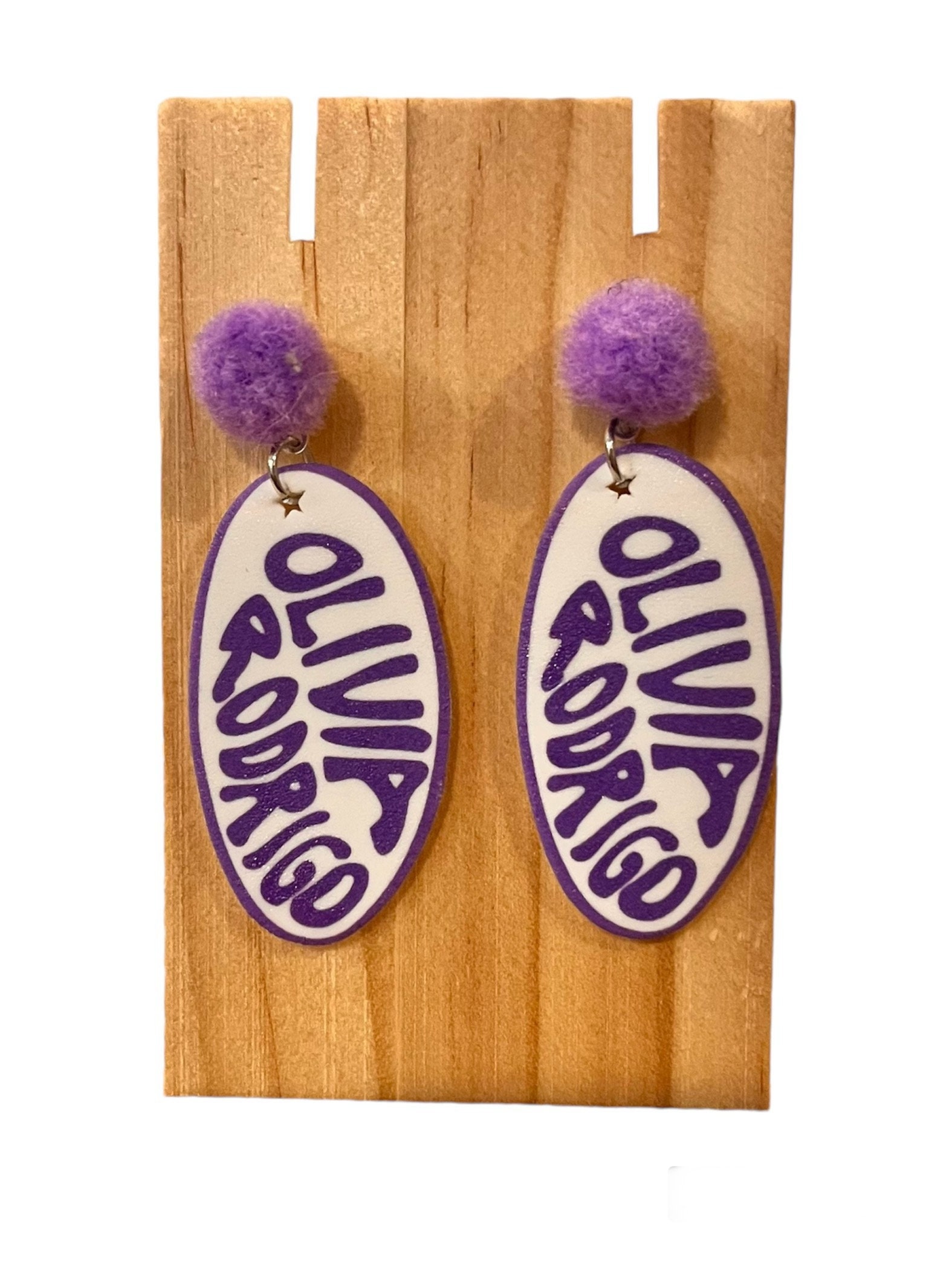 Olivia Rodrigo Name Dangle Earrings - Etsy