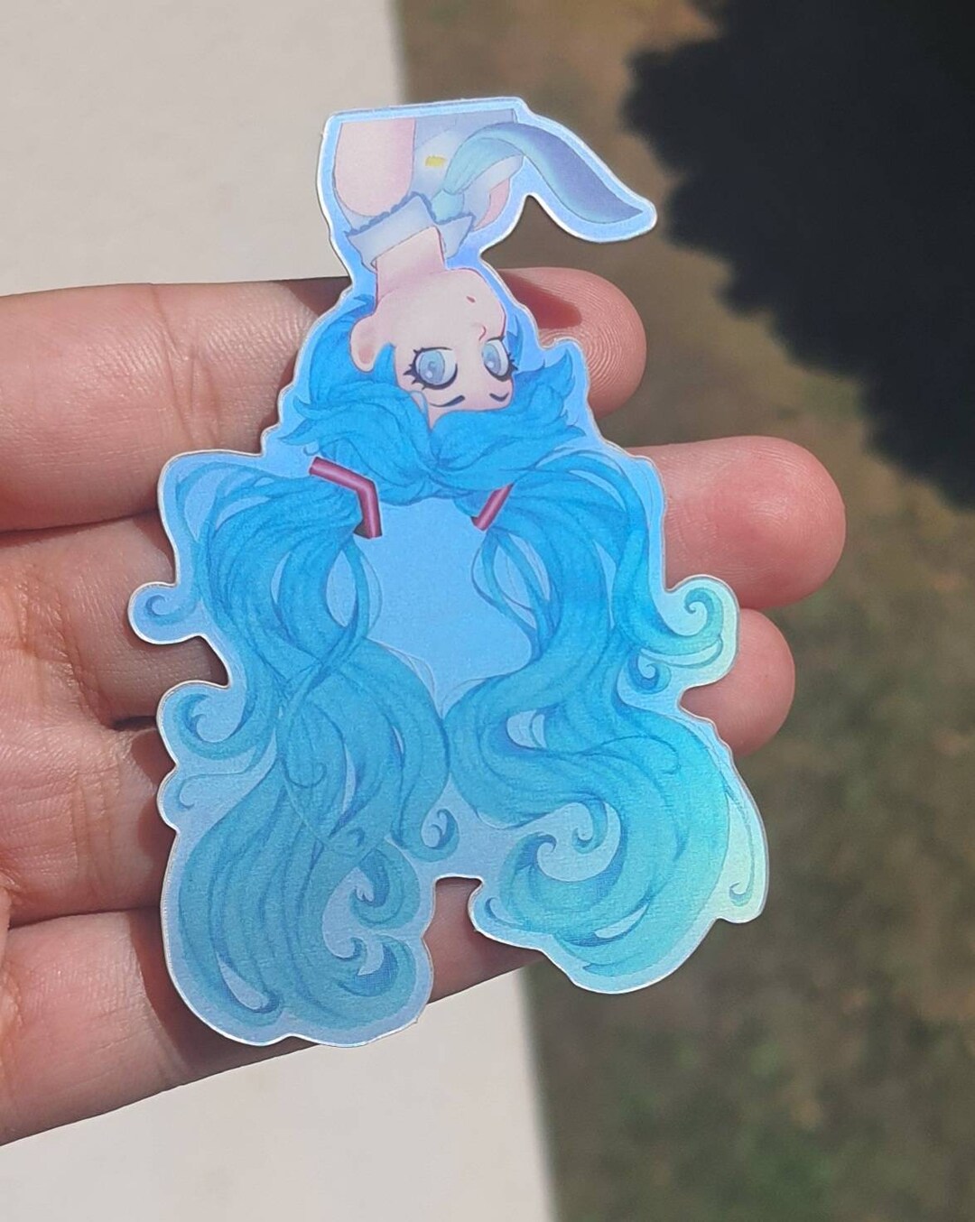 Hatsune Miku Matte Holographic Sticker - Etsy