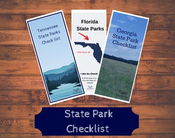 Florida State Park Checklist - Etsy UK