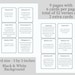 52 Bible Verses for 2025, Scripture Memory, Square Verse Cards, KJV ...
