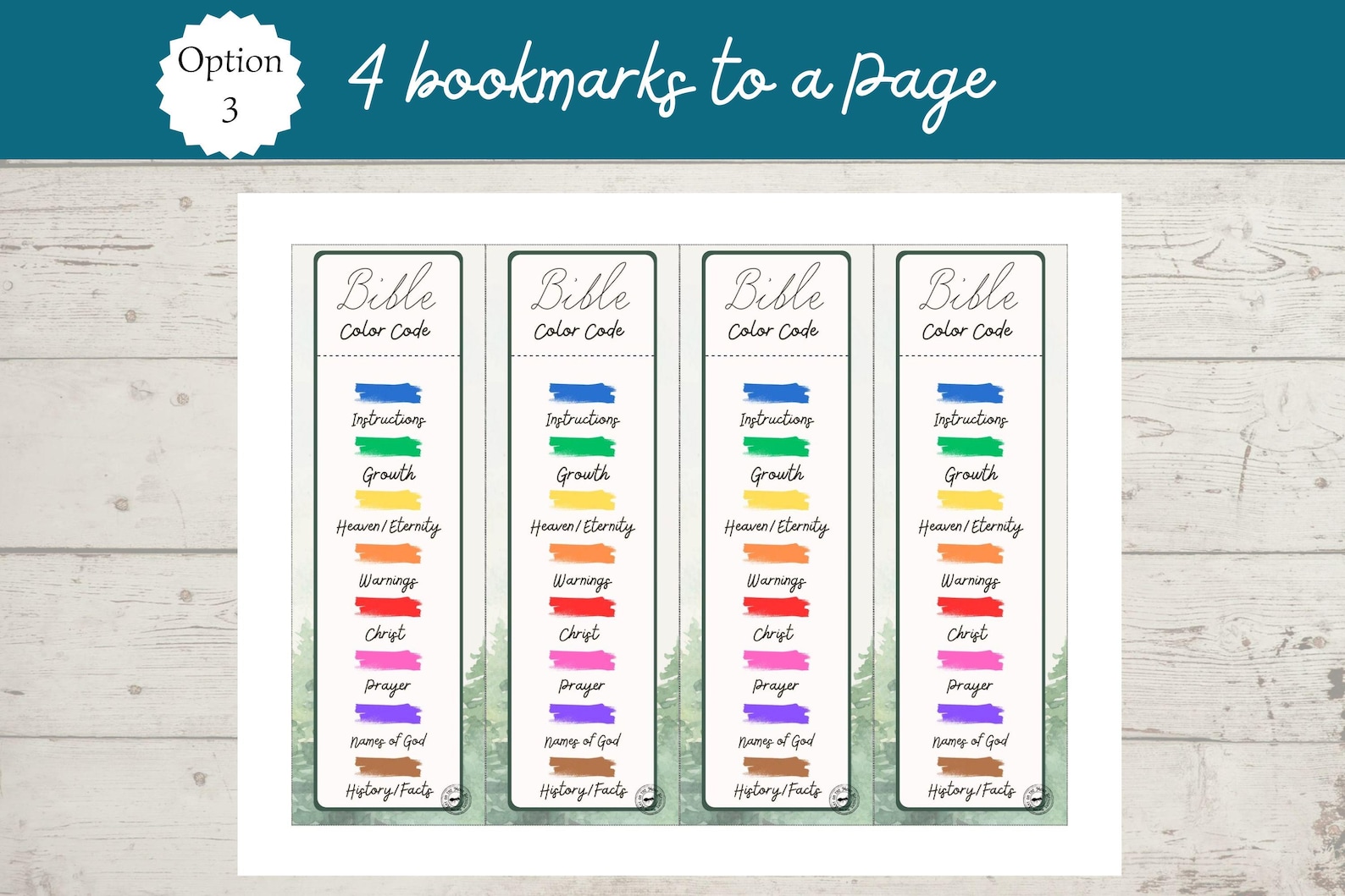 Bible Study Color Coding Bookmarks, Printable Bible Bookmarks, Study ...