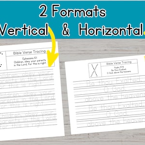 Bible Verse Tracing Worksheets, Handwriting Practice Sheets, Homeschool ...