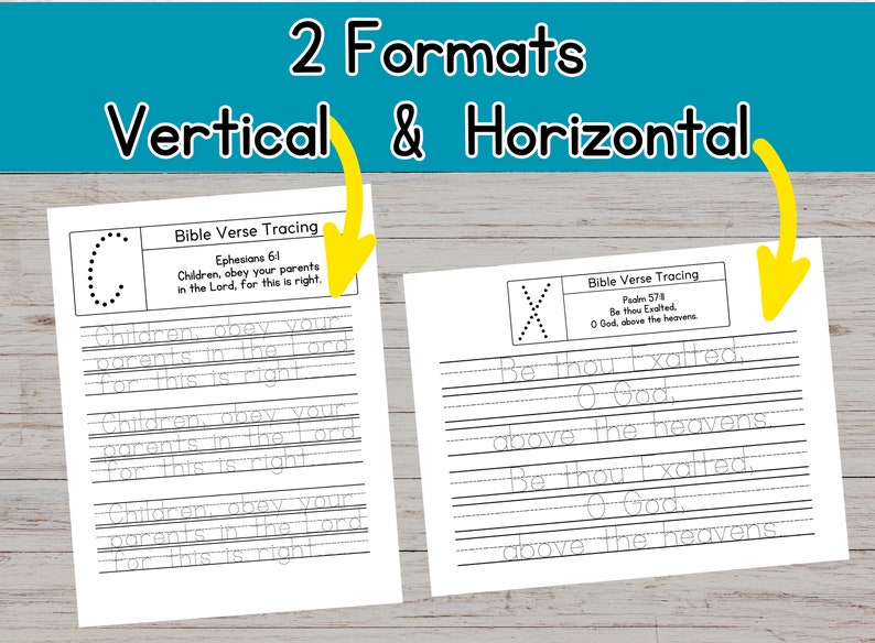 Bible Verse Tracing Worksheets, Handwriting Practice Sheets, Homeschool ...