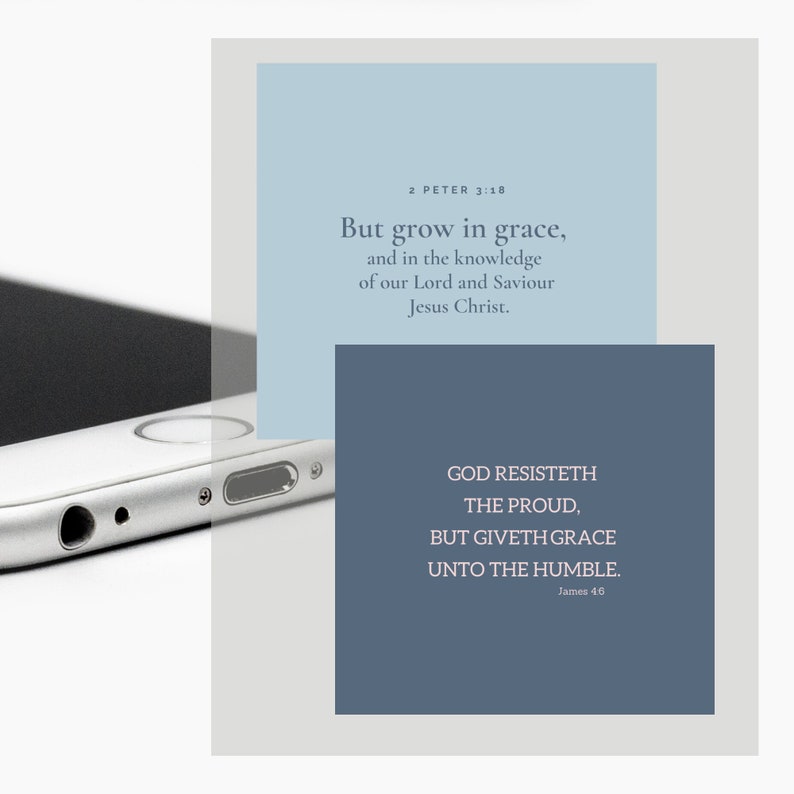 20 Scripture Social Media Posts Social Media Instagram - Etsy