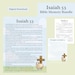 Isaiah 53 Scripture Memory Bundle, Isaiah 53 Printable, Memorize ...