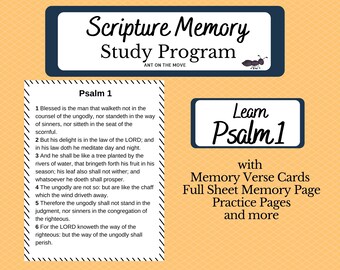Fill in the Blank Scripture Worksheet - Etsy