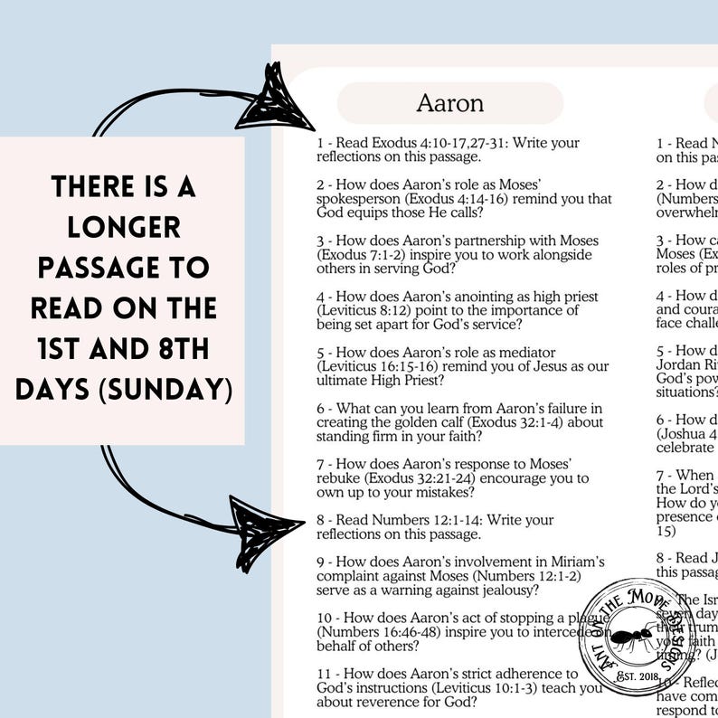 Bible Journaling Prompt Questions – 2026 Bible Study Guide – Printable ...