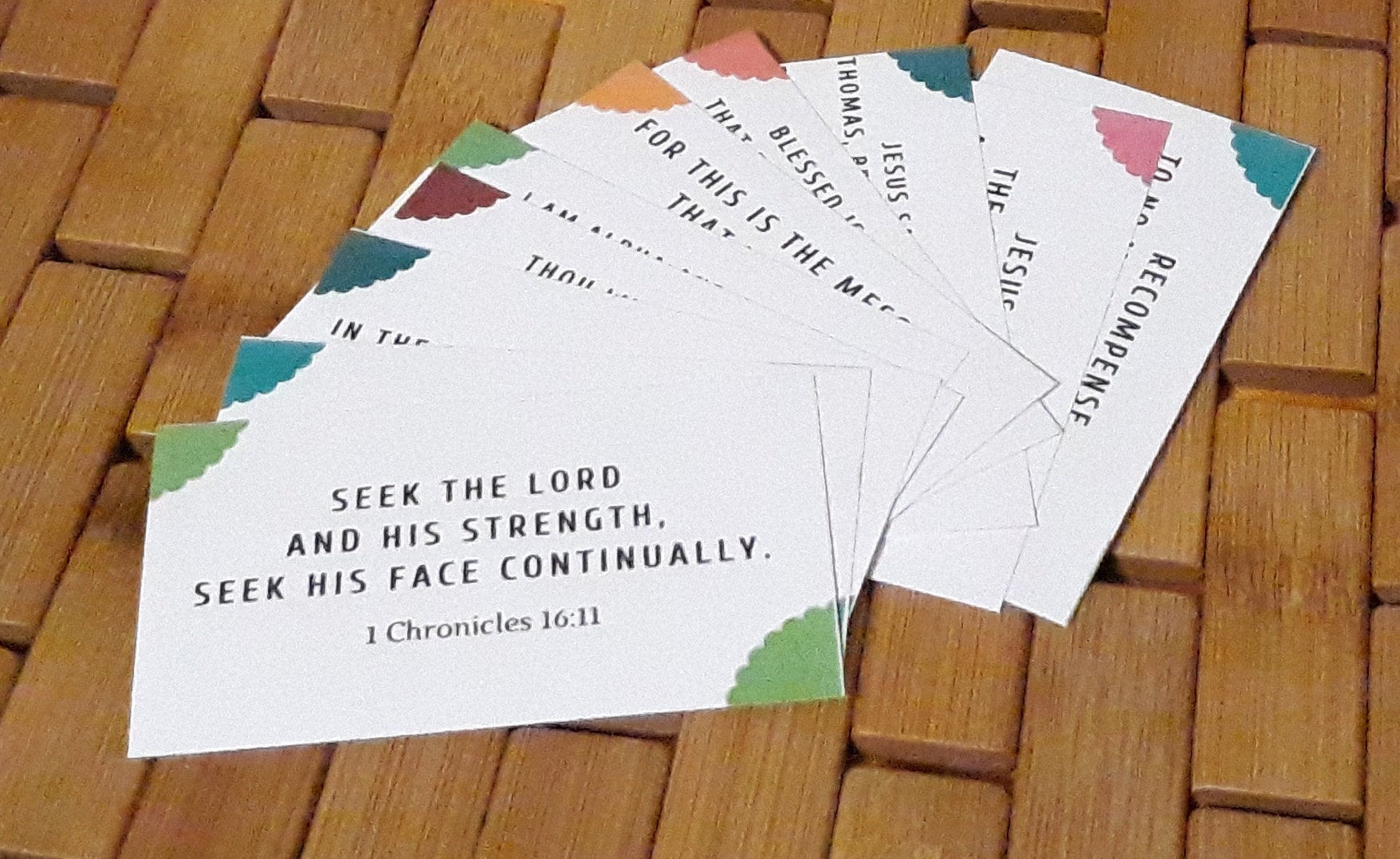 Bible Verse Cards Ready to Print Learn God's Word Bible Memory 52 Bible ...