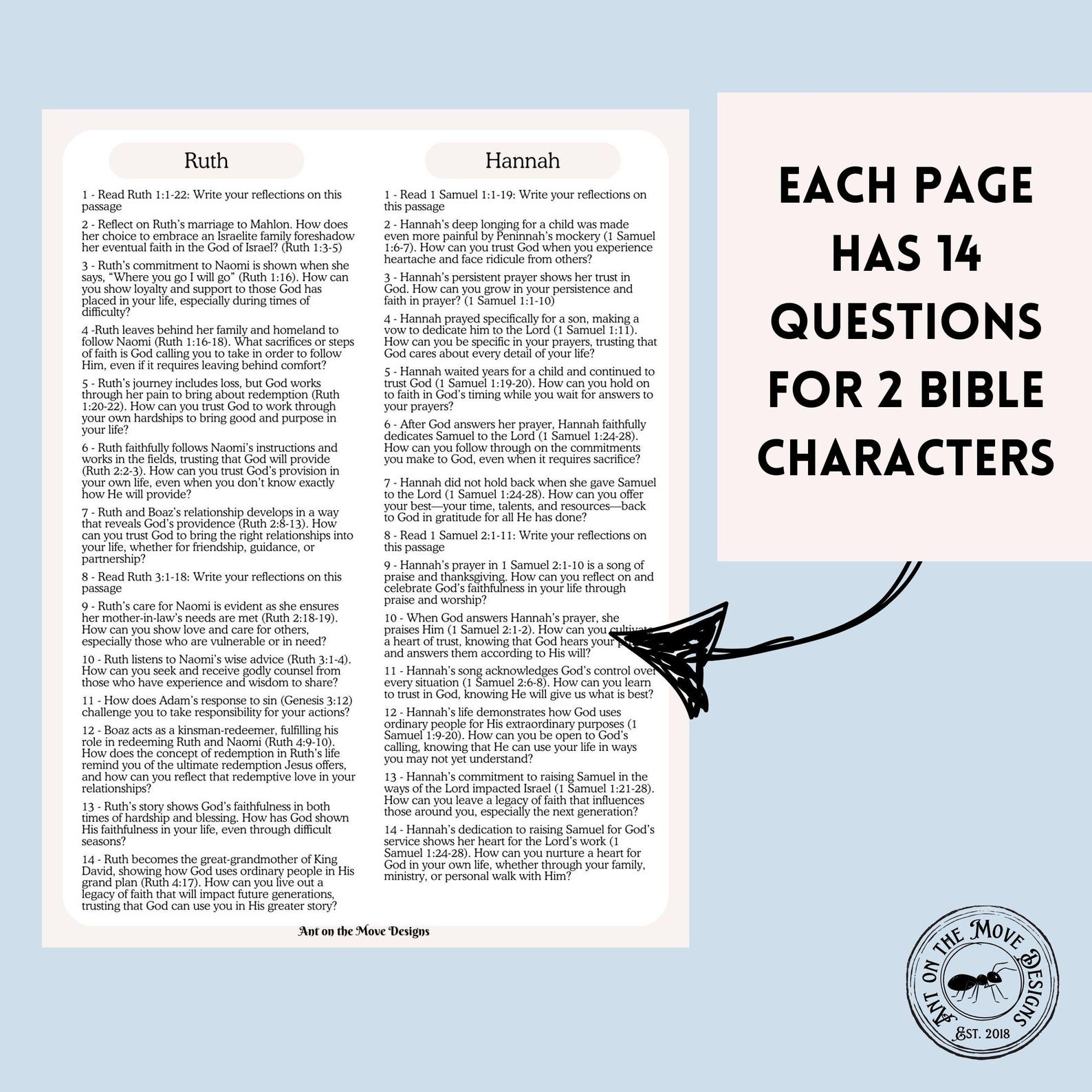 Bible Journaling Prompt Questions – 2026 Bible Study Guide – Printable ...