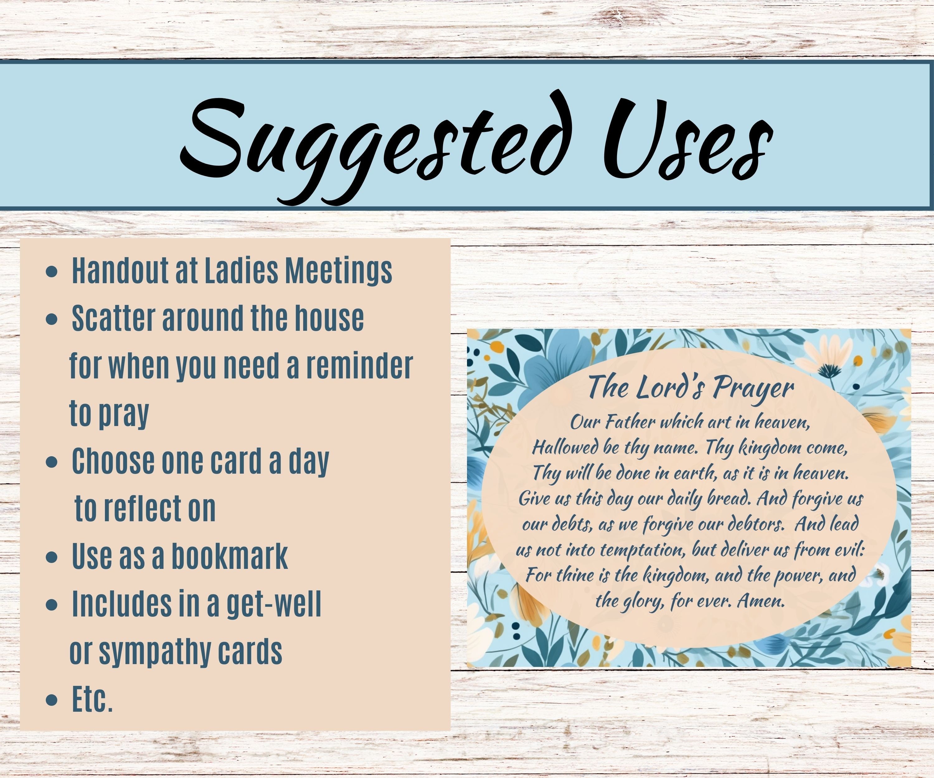 Printable Prayer Bible Verse Cards Set, Inspirational Scripture Cards ...