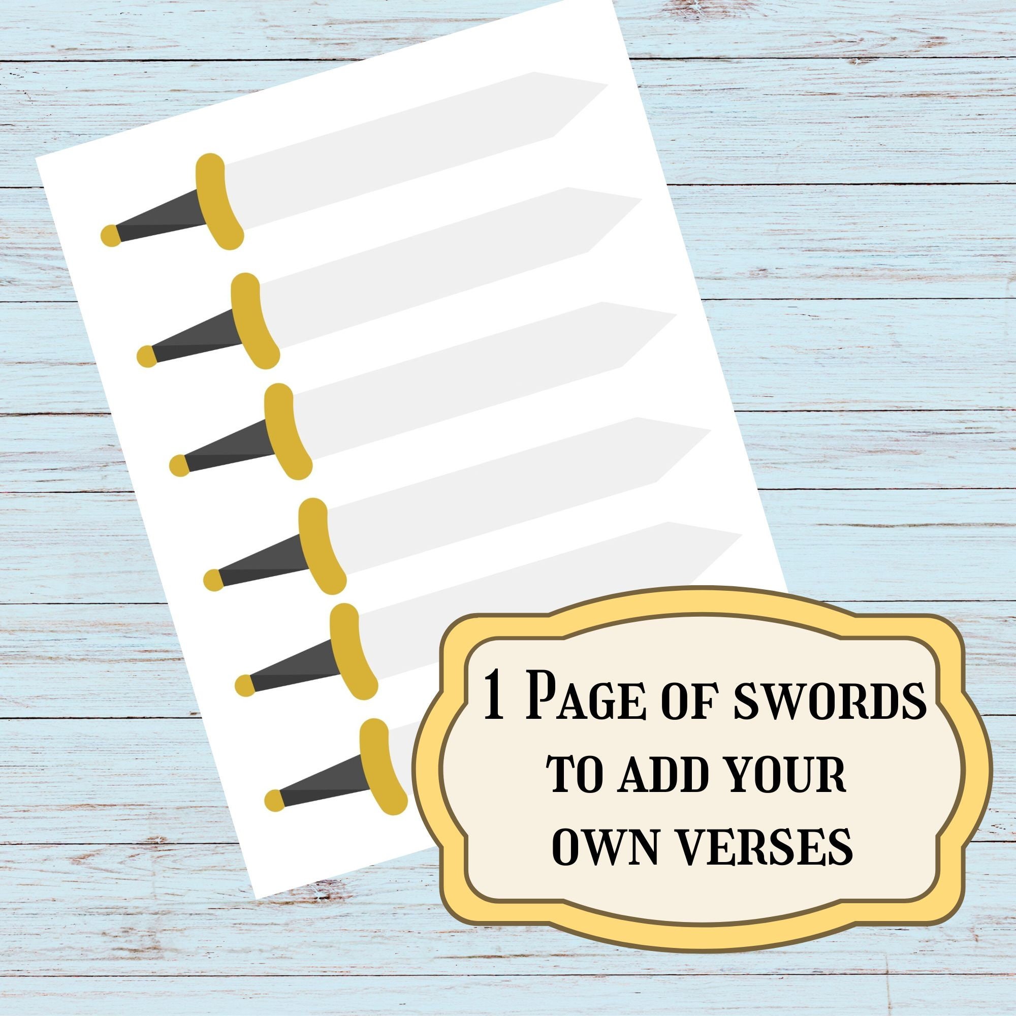 Sword Drill Printable Verse Cards, Sunday School Resources, Printable ...