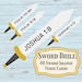 Sword Drill Printable Verse Cards, Sunday School Resources, Printable ...