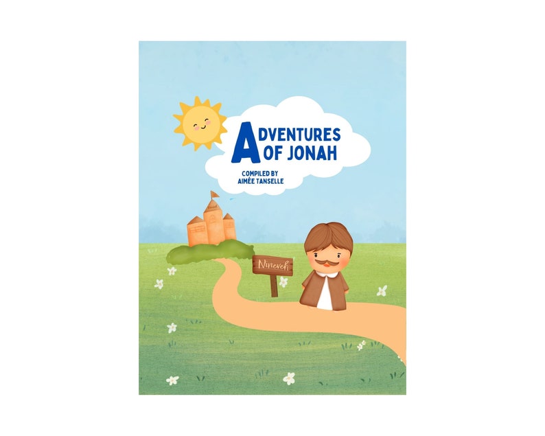 The Adventures of Jonah, KJV Storybook for Kids, Jonah Story Book ...