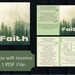 Printable KJV Faith Tract – Digital Download Gospel Tract – Christian ...