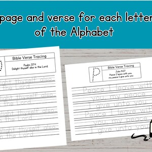 Bible Verse Tracing Worksheets, Handwriting Practice Sheets, Homeschool ...