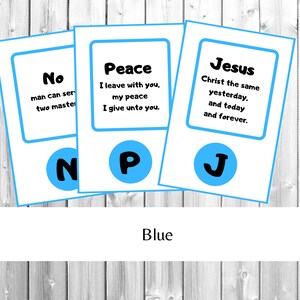 Alphabet Verse Cards | ABC Bible Verse Memory Cards | Learn the ...