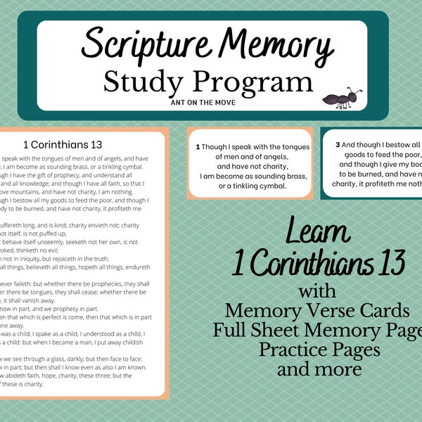 1 Corinthians 13 - Etsy