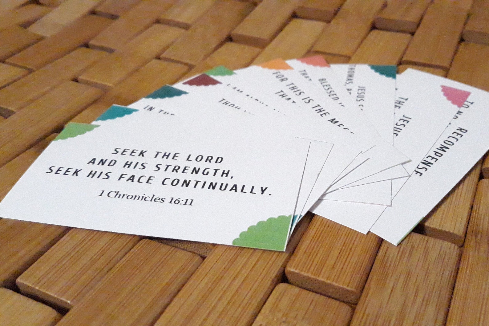 Bible Verse Cards | Ready to Print | Learn God's Word | Bible Memory ...
