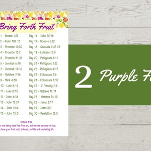 Fruit of the Spirit Bible Reading Plan | Topical Bible Reading ...