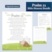 Psalm 23 Scripture Memory Bundle, Psalm 23 Printable, Memorize ...