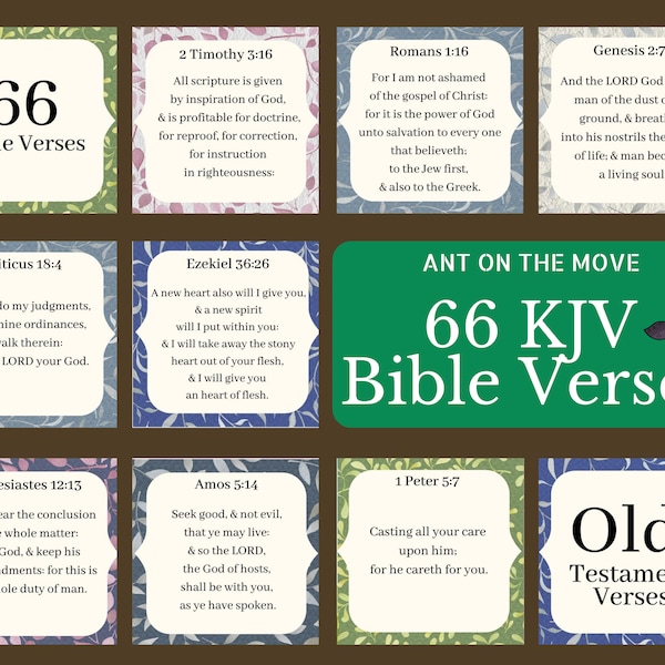 Scripture Memory - Etsy