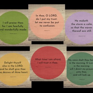 Square Bible Verse Cards | 3 Inch Square Cards | Printable Bible Cards ...