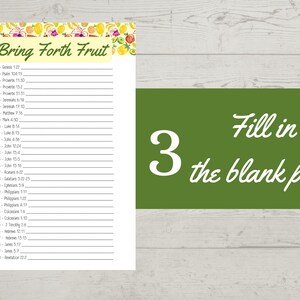 Fruit of the Spirit Bible Reading Plan | Topical Bible Reading ...