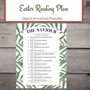 Holiday Bible Reading Bundle, Christmas Bible Reading, Thanksgiving ...
