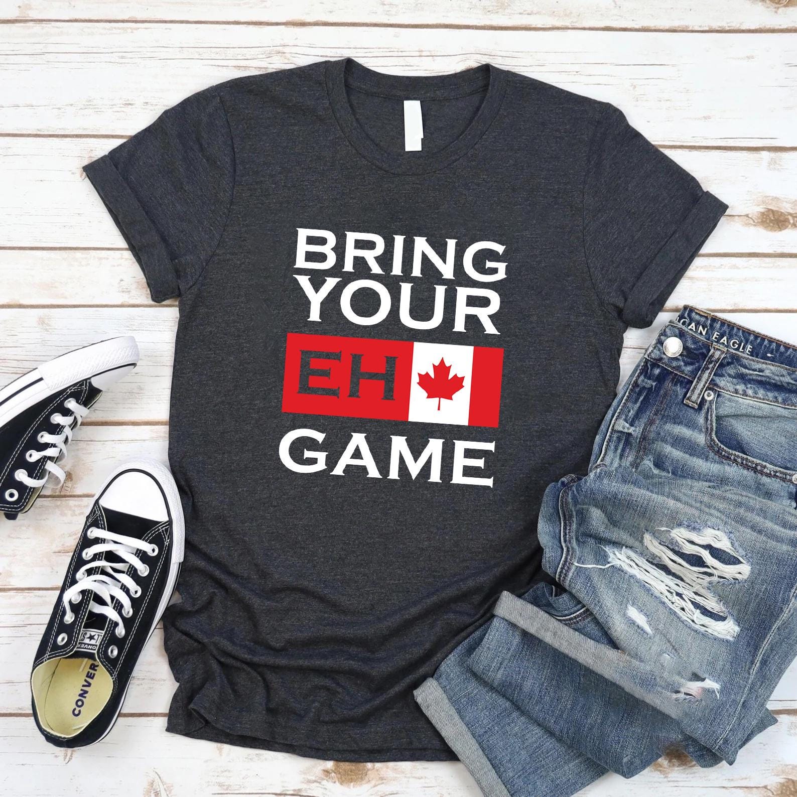 Bring Your Eh Game Shirt, Funny Canadian Shirt, Canada Shirt, Happy ...