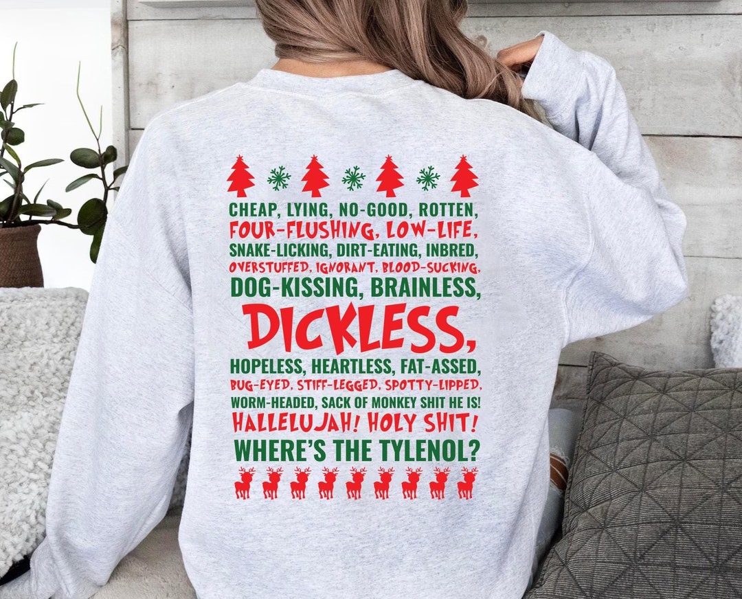 Funny Christmas Shirt, Winter Sweatshirt, Cute Xmas Apparel, Holiday ...